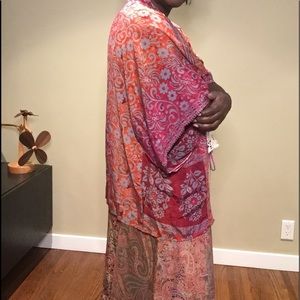 Karma Highway | Tops | Nwt Karma Highway Short Kimono Red | Poshmark